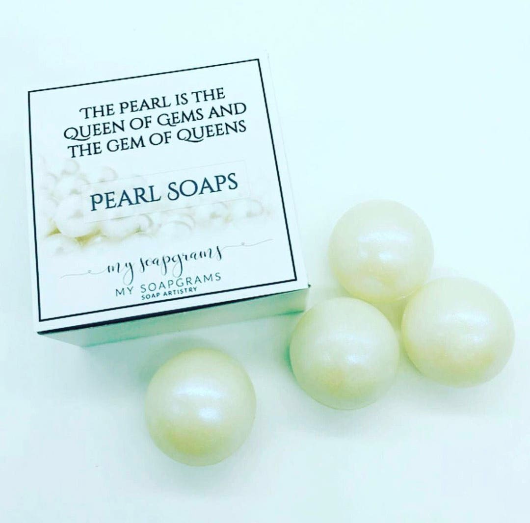 Pearl Soaps Mother's Day Bridal Soap Collection Soap Spheres for Her ...