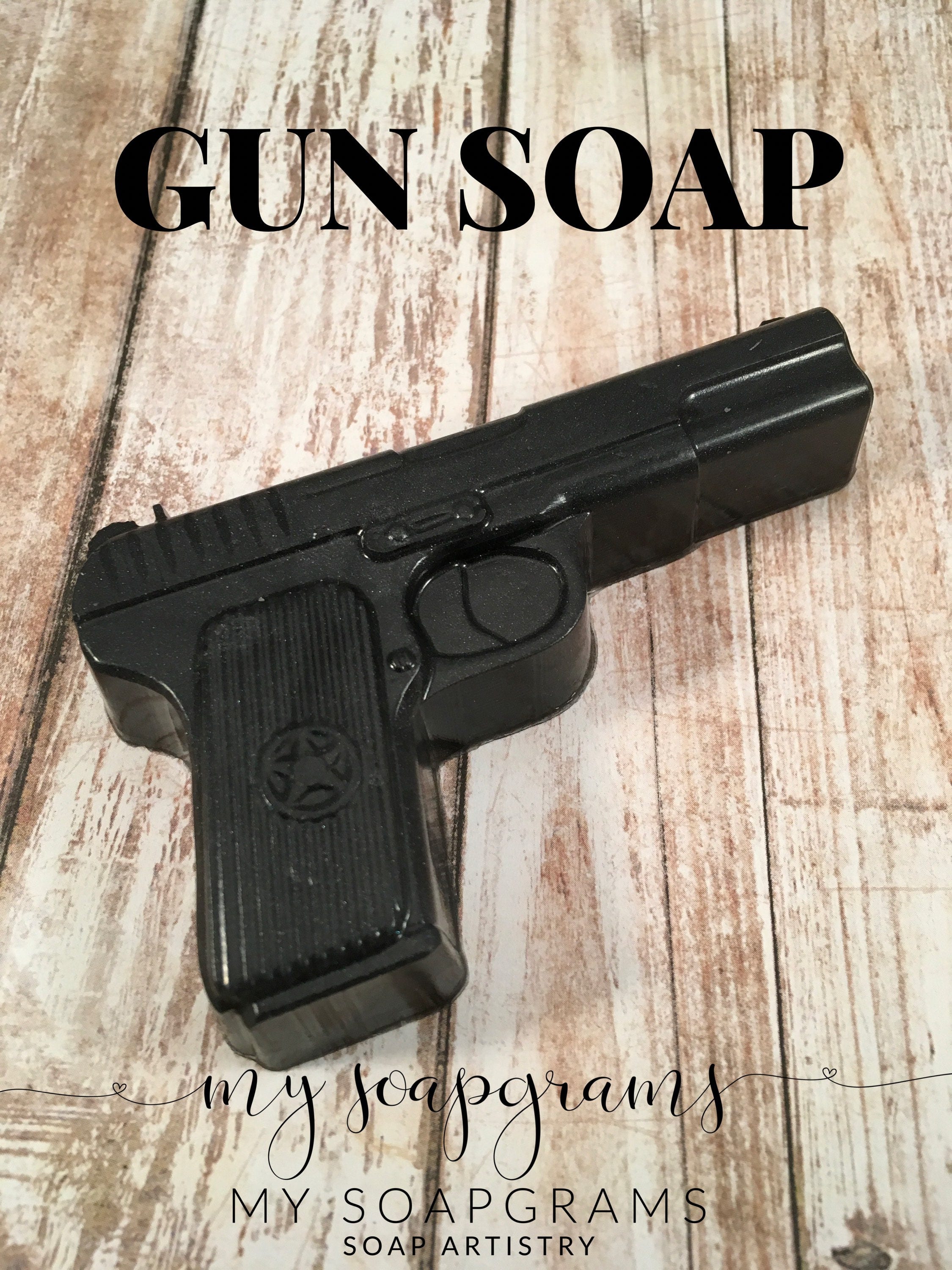 Gun Soap Gun Soap Gift Gift for Him Police Gift Gun Lover Gift | Etsy
