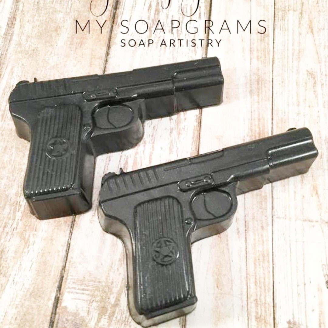 Gun Soap Gun Soap Gift Gift for Him Police Gift Gun Lover Gift Hunter ...