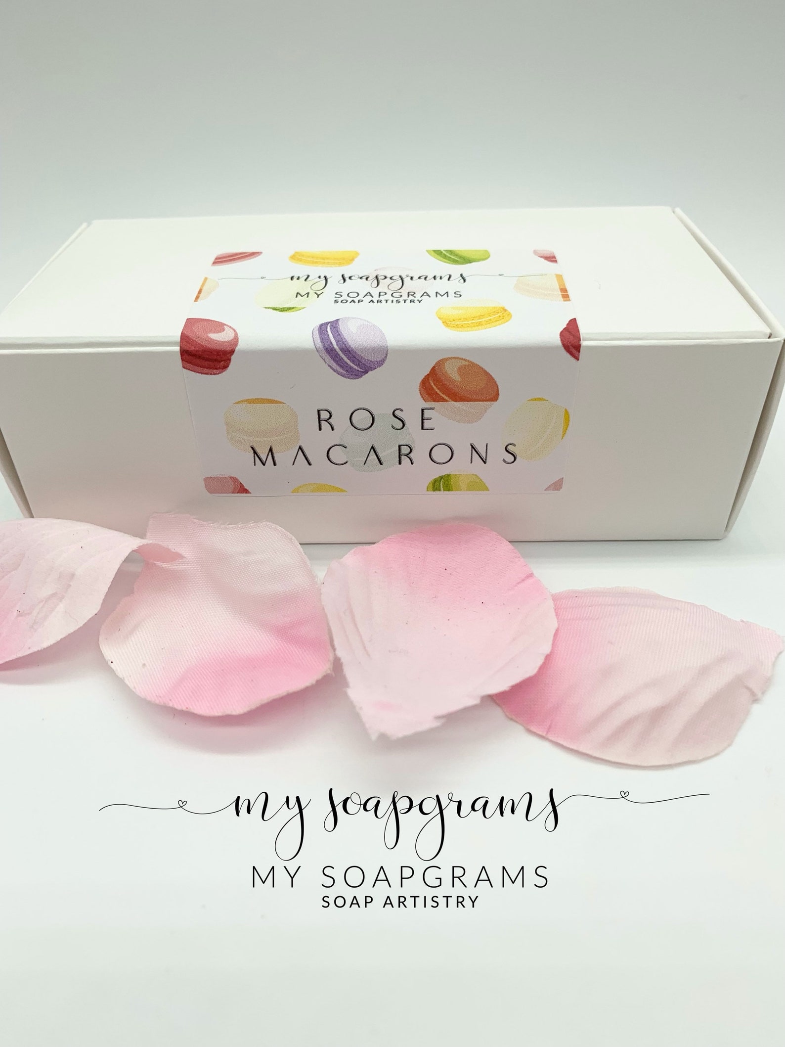 Macaron Soap Set Hostess Soap Macaron Gift Set Rose Macaron - Etsy