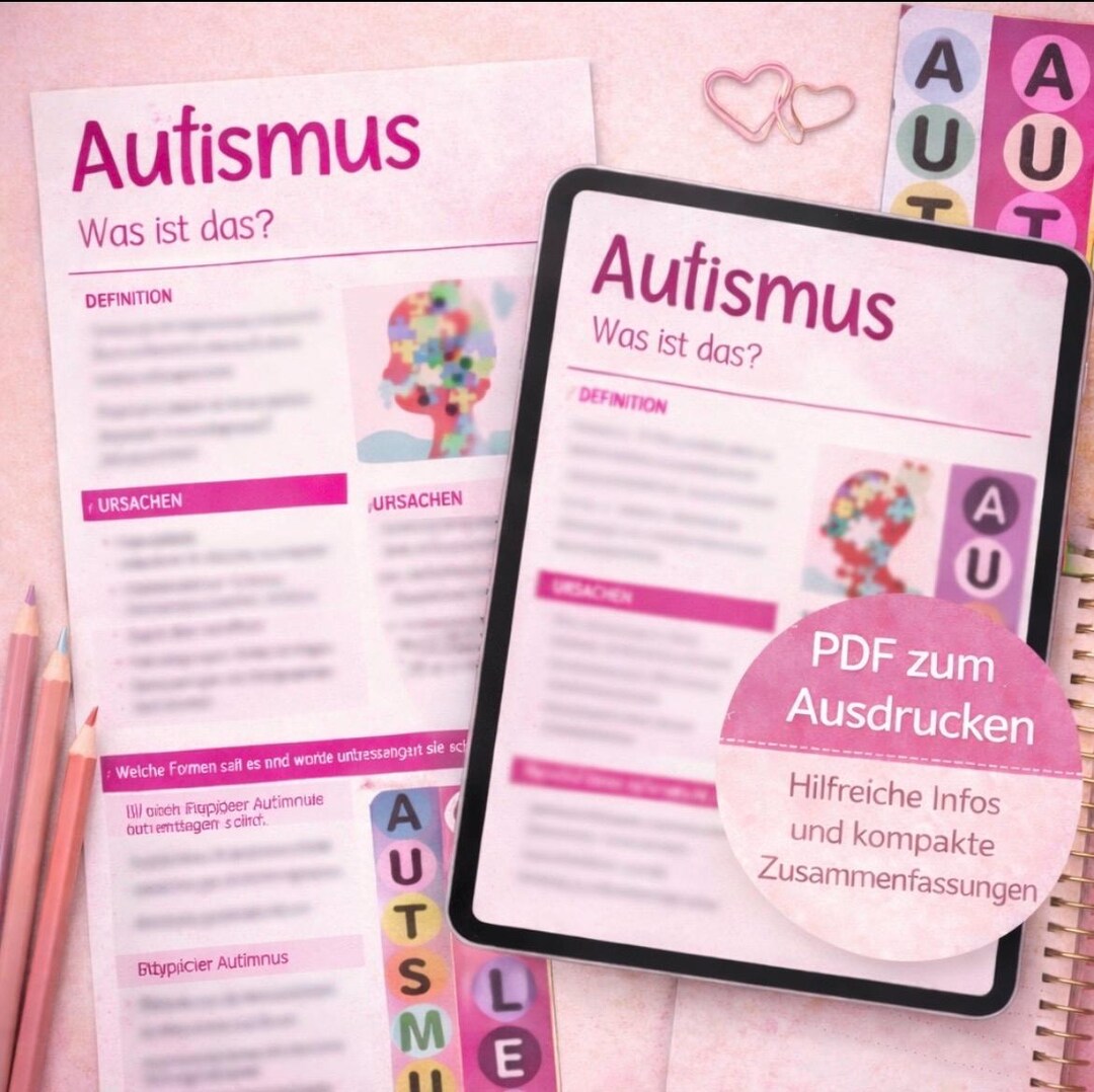 Autism Study Notes PDF | What is Autism? | Early Childhood Educator ...