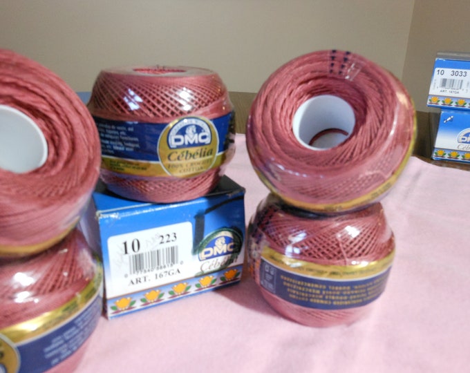 DMC Cebelia Dusty Rose Color Crochet Thread - Etsy