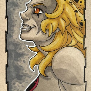 Cheetara From Thundercats Original Fan Artwork - Etsy