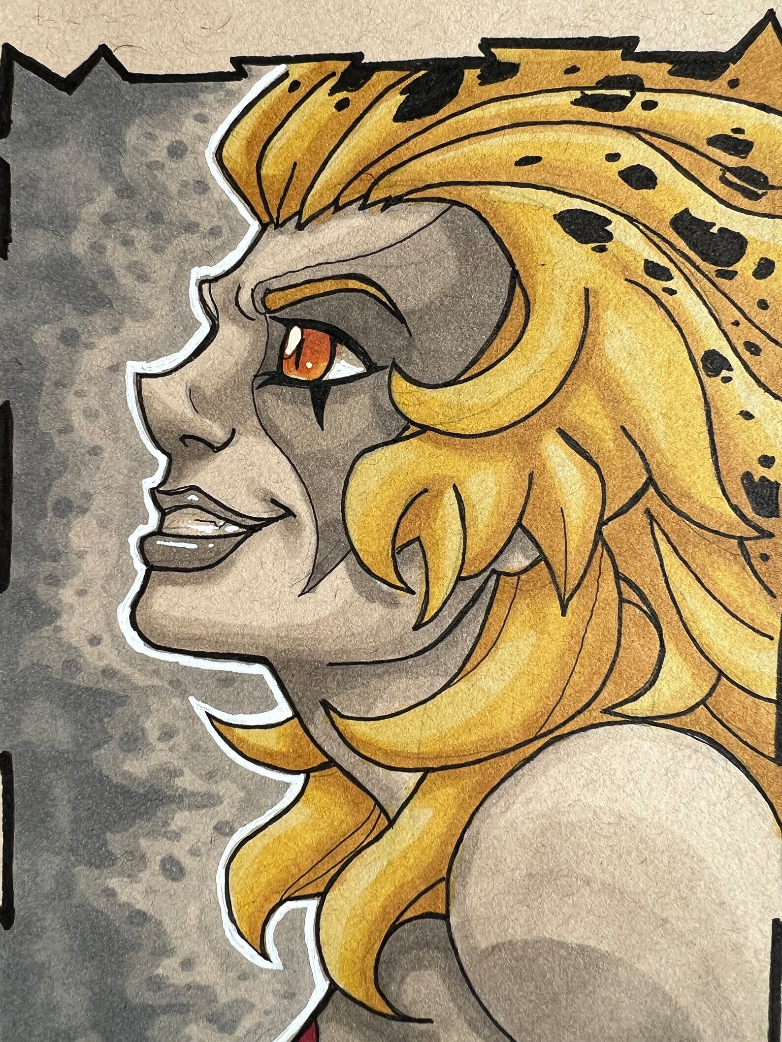 Cheetara From Thundercats Original Fan Artwork - Etsy
