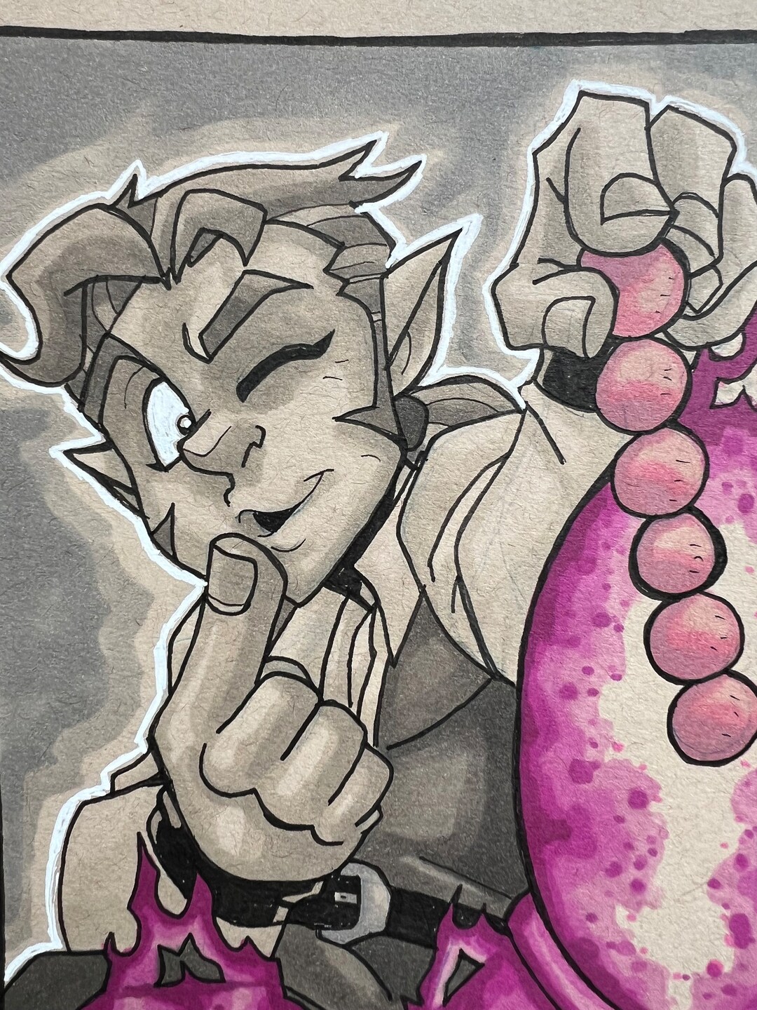 Scanlan From Legends of Vox Machina Original Fan Artwork - Etsy UK