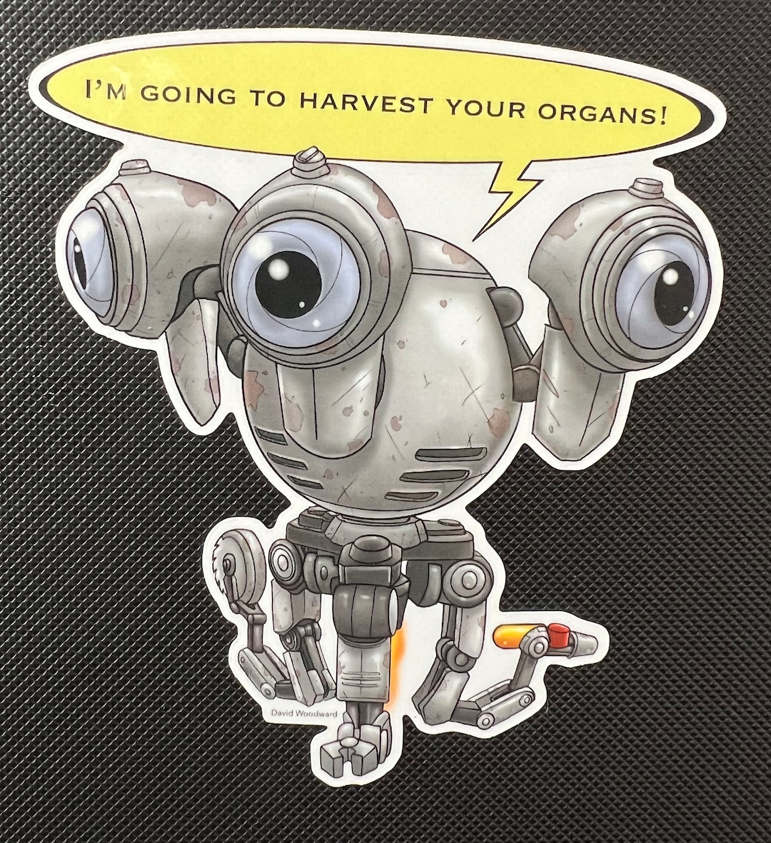 Fallout Mr. Handy Vinyl Sticker - Etsy