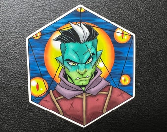 Critical Role Fjord Vinyl Sticker 4" - Etsy
