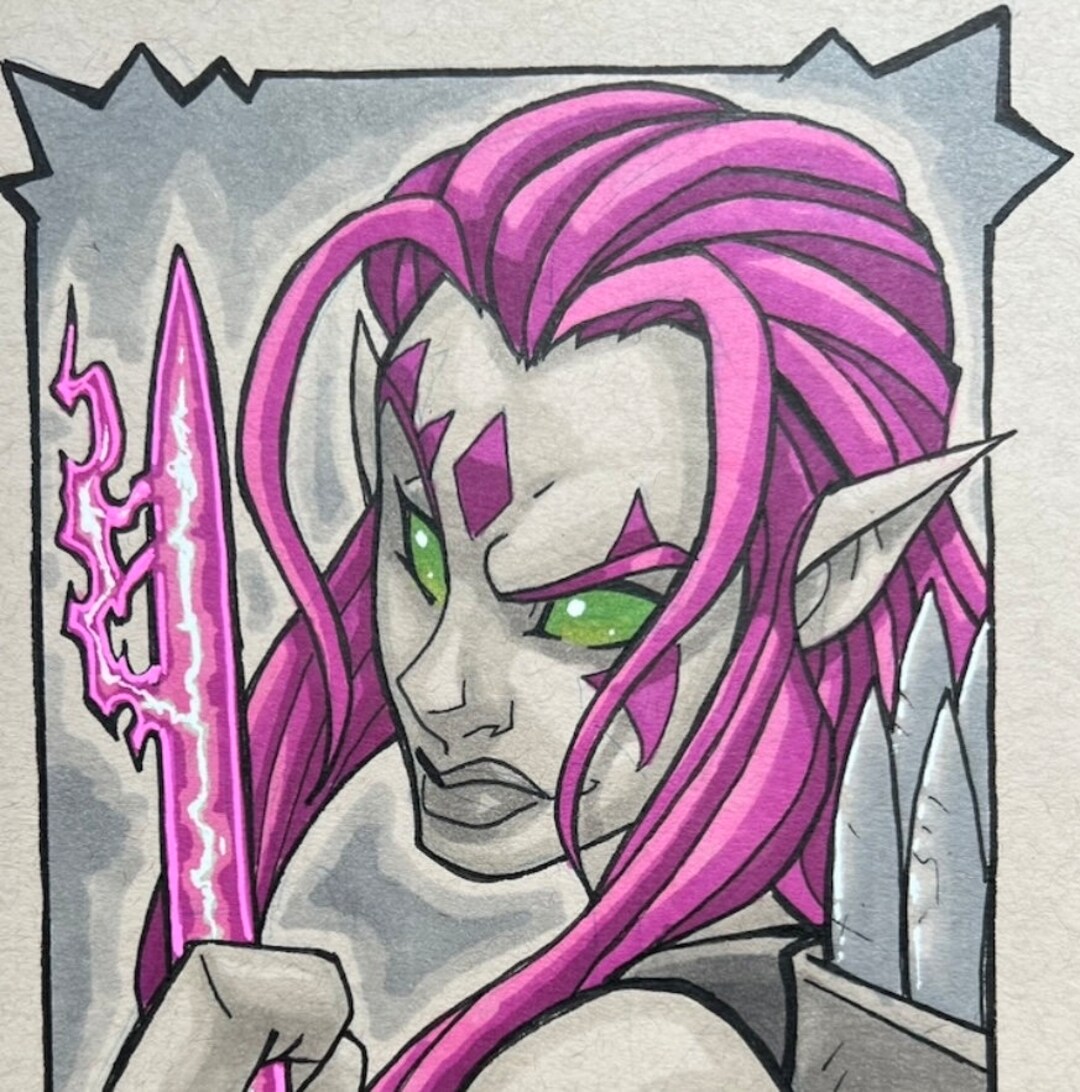 Blink From X-men Age of Apocalypse Original Fan Artwork - Etsy