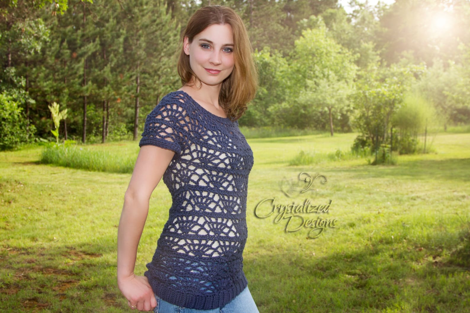 PDF Crochet PATTERN Radiant Tee, XS Through 3X Adult - Etsy
