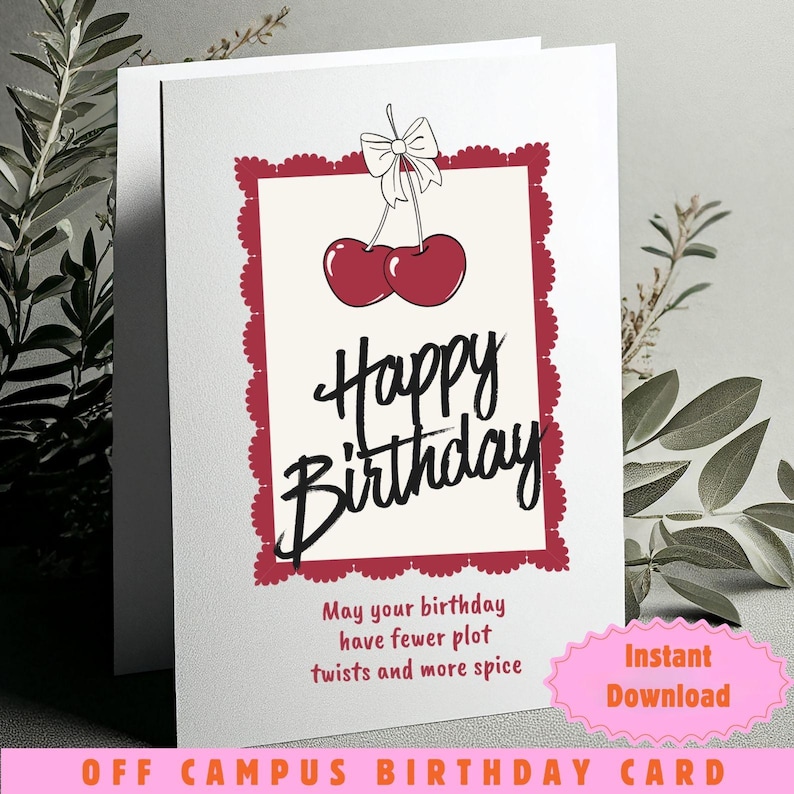Ice Hockey Romance Inspired Birthday Card PDF, Hockey Romance Birthday ...