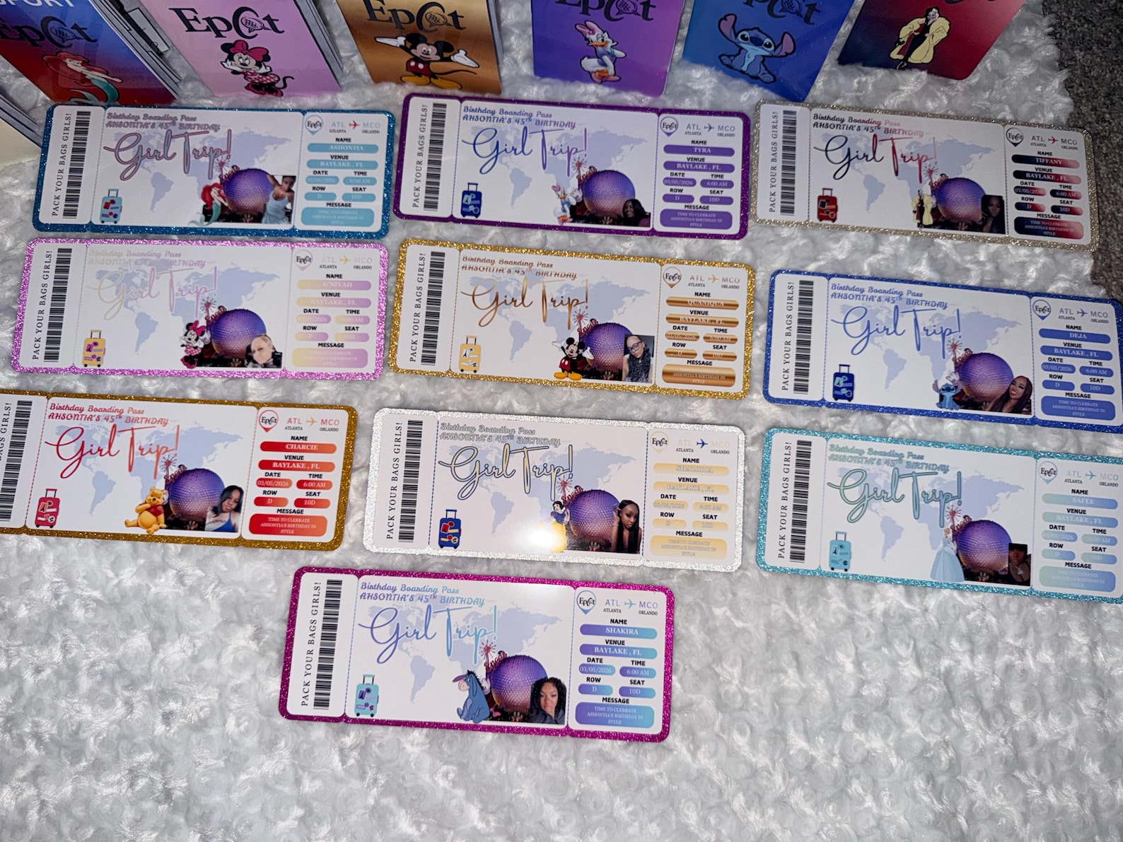 Boarding Pass/ Ticket Template Instant Download - Etsy