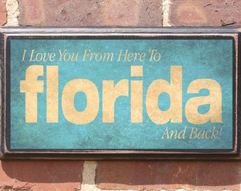I Love Florida | Etsy