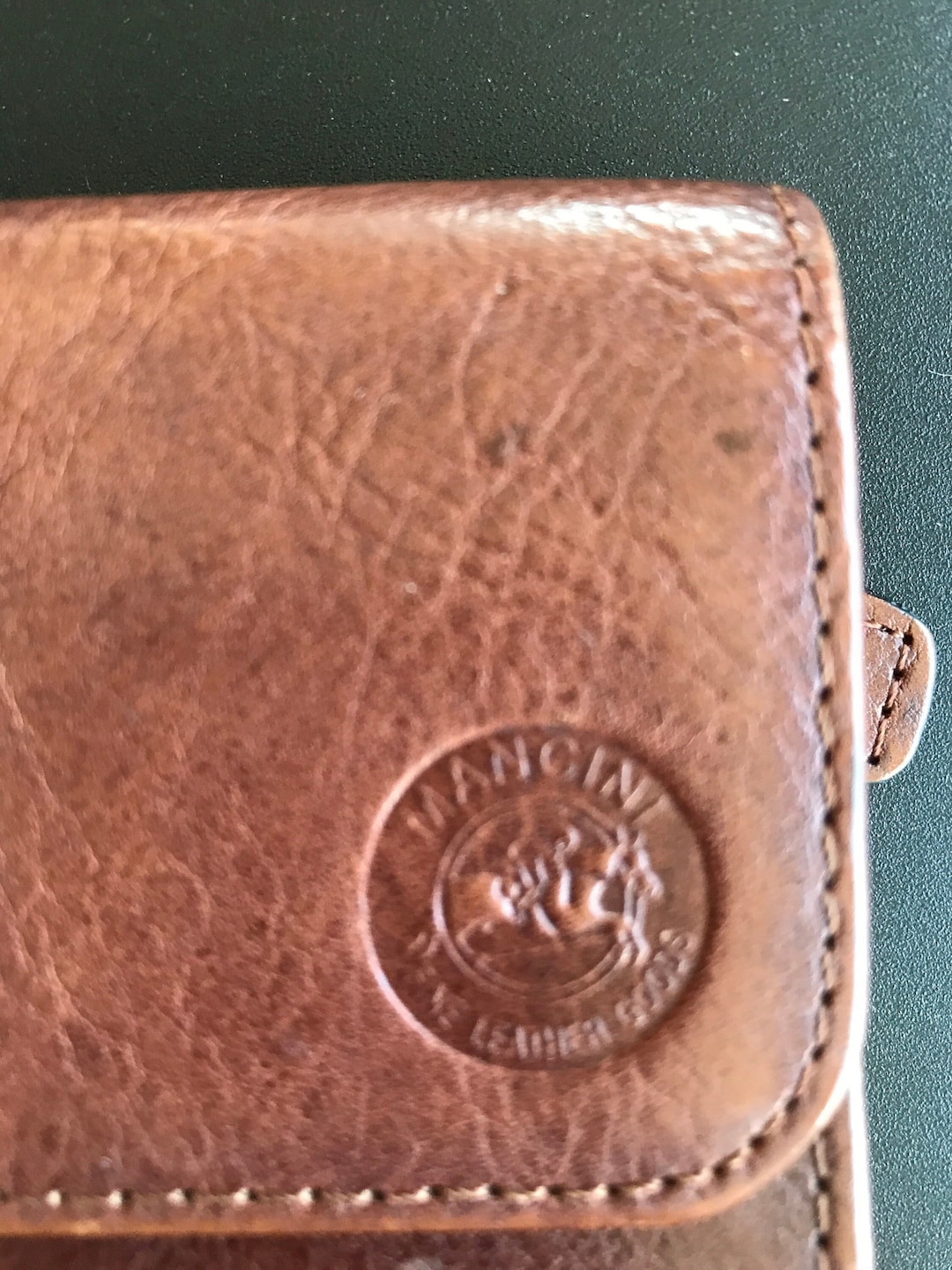 Mancini Brown Leather Ladies Wallet - Etsy
