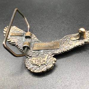 Spec-cast, Denver, Colorado 1981 Vintage Eagle Belt Buckle - USA ...