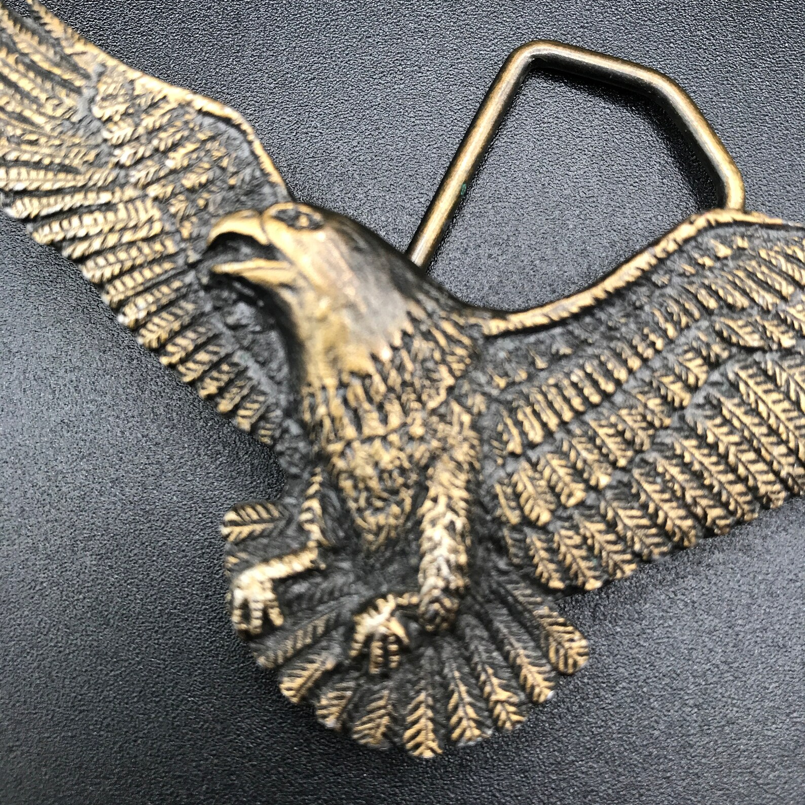Spec-cast, Denver, Colorado 1981 Vintage Eagle Belt Buckle - USA ...