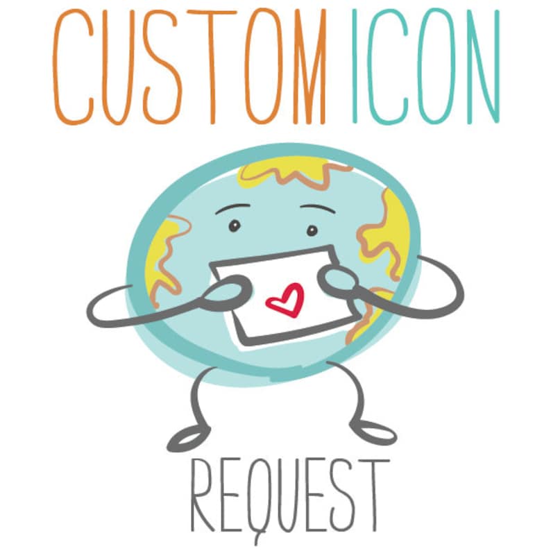 Custom Illustrated Icon Request - Etsy