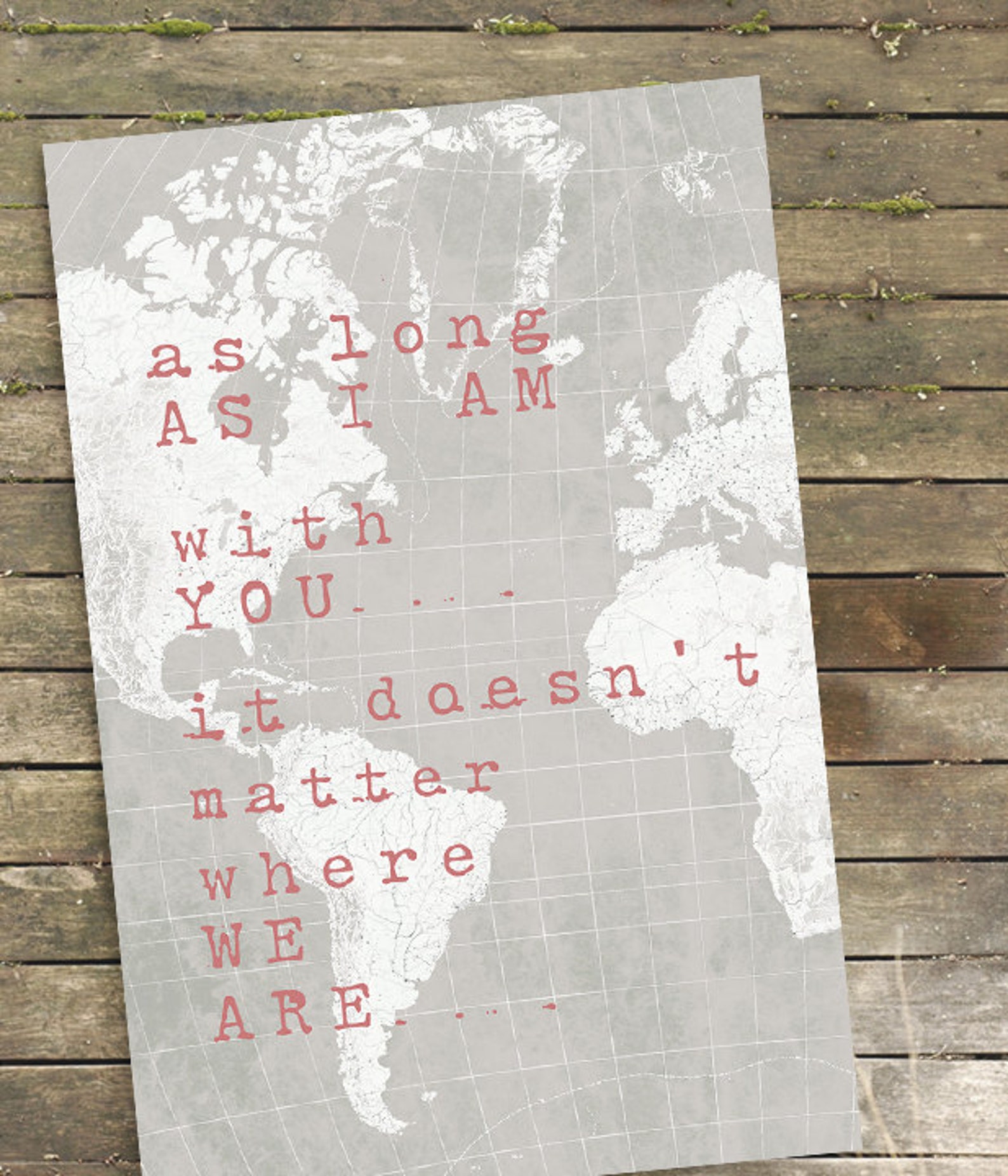 Gift for Traveler Travel Gift Travel Art Travel Quote as - Etsy
