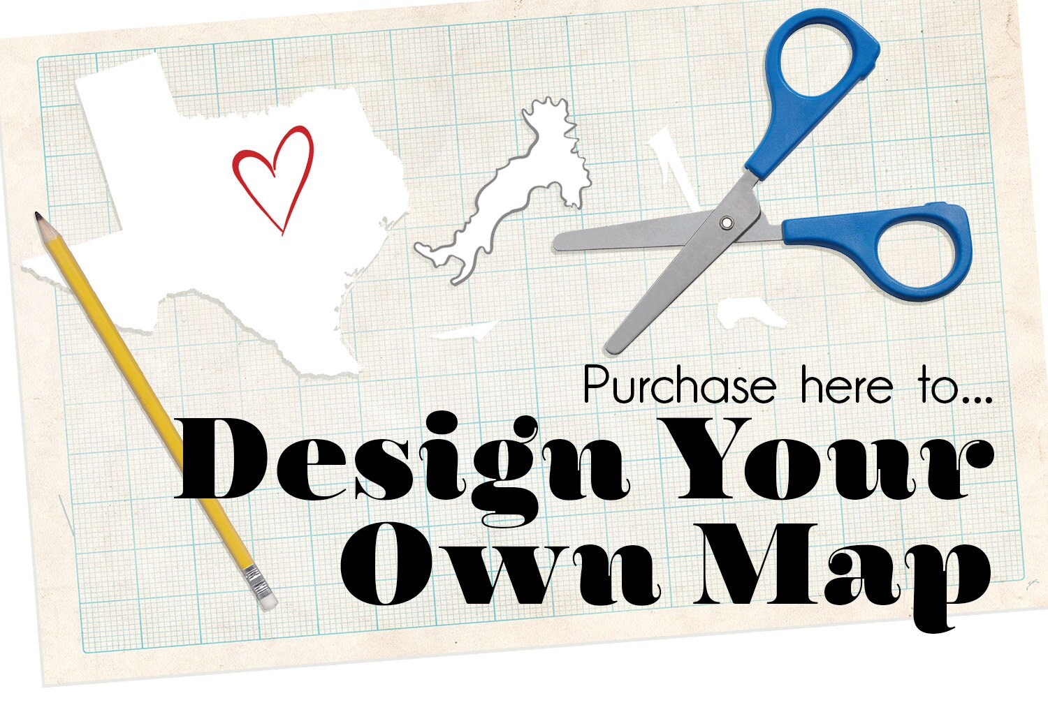 Custom Map, Design Your Own Map, Wedding Guest Book Alternative ...