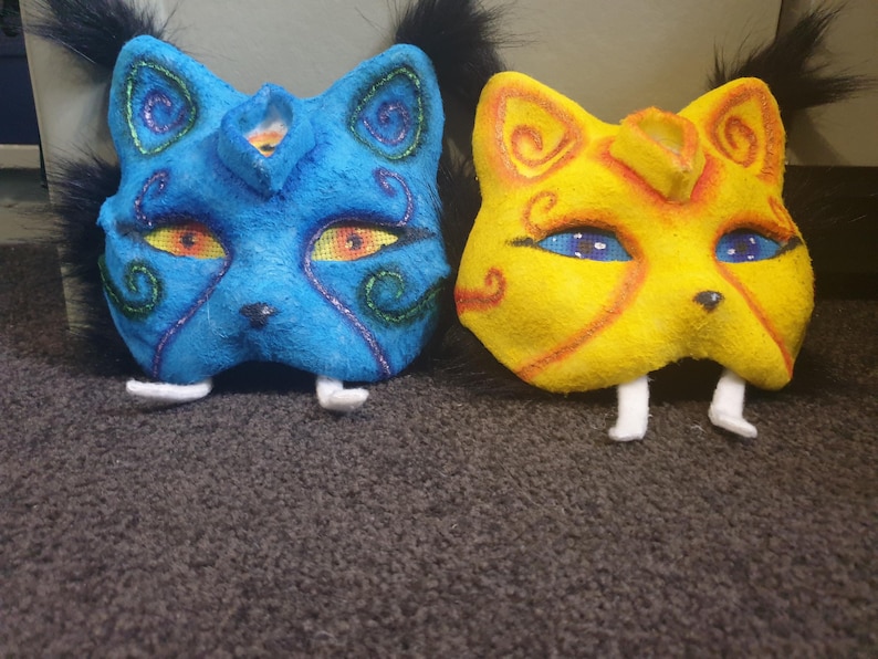 Matching Therian Masks - Etsy