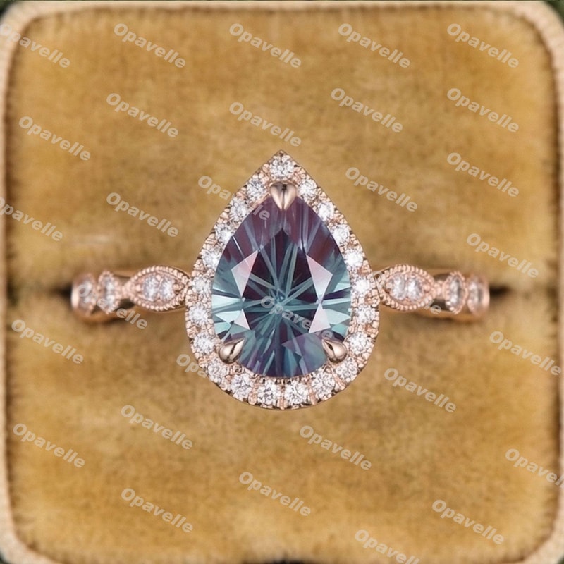Firework Engagement Ring - Etsy