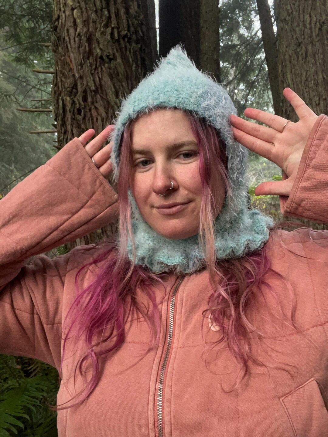 Clown Elf Hood - Silly Ear Warmer - Etsy