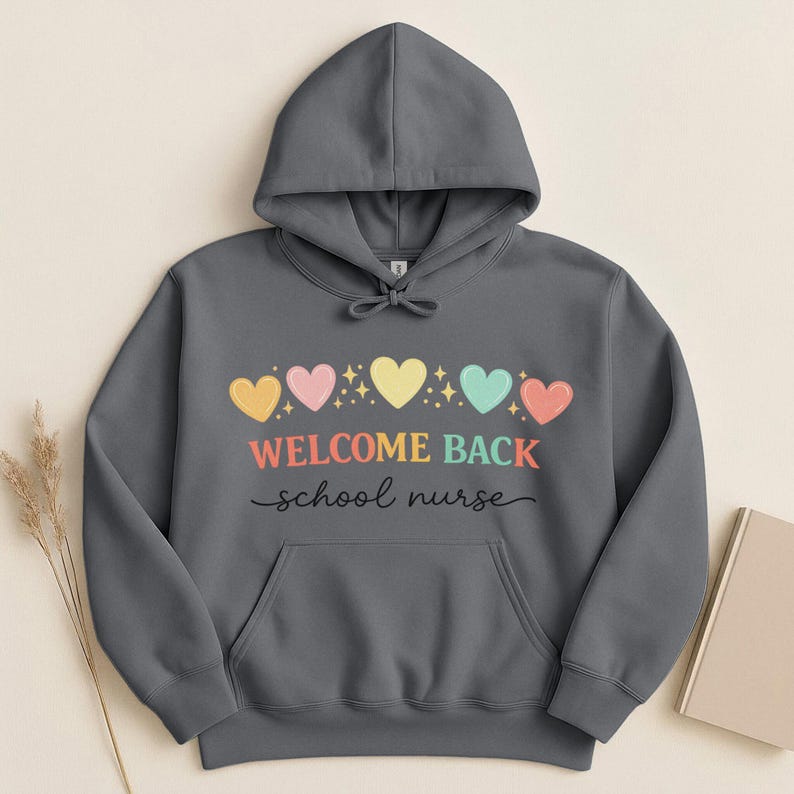 Welcome Back School Nurse Sweatshirt, Cozy Nurse Appreciation Gift ...