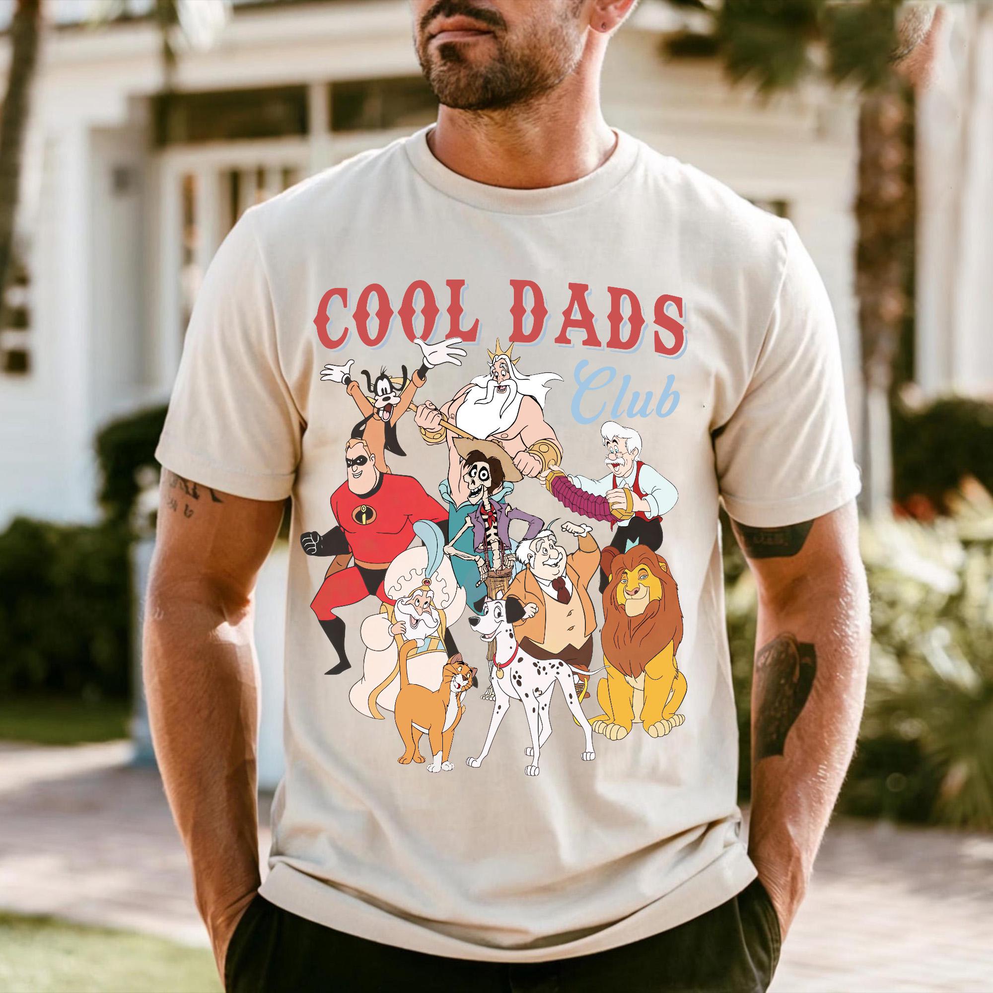 Retro 90s Disney Cool Dad Club PNG, Best Dad Ever Design, Goofy Mufasa ...