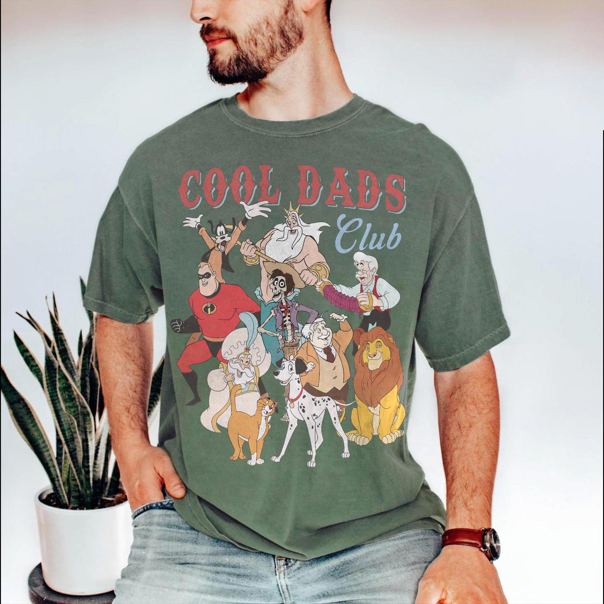Retro 90s Disney Cool Dad Club PNG, Best Dad Ever Design, Goofy Mufasa ...