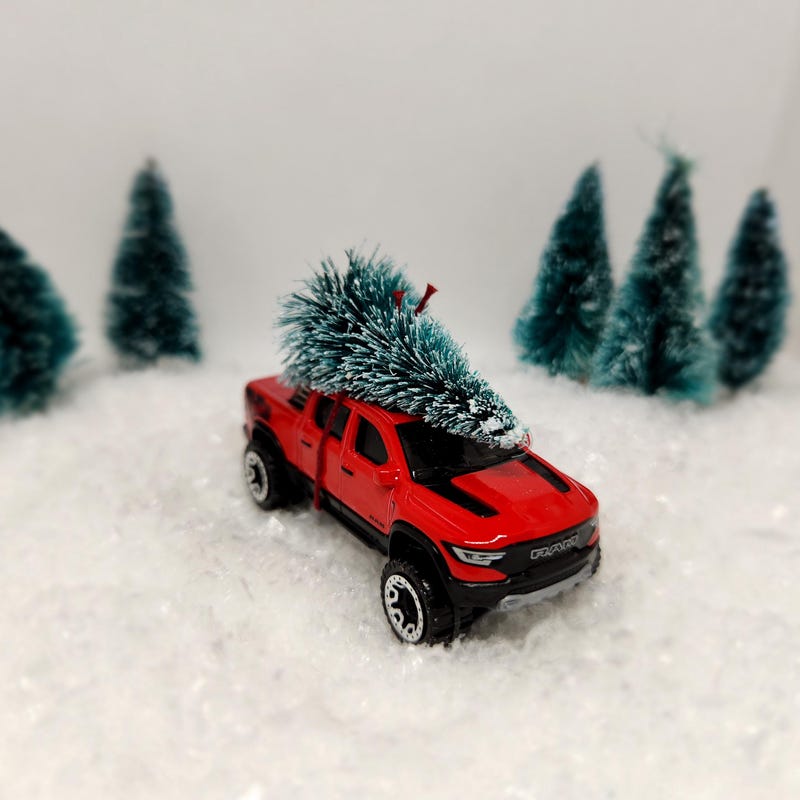 Red Ram Truck Christmas - Etsy