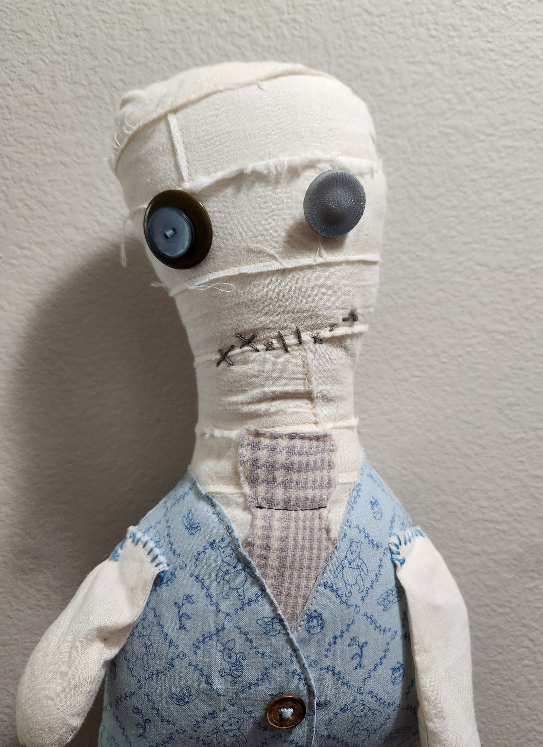 Stuffed Zombie Monster Rag Doll Mummy - Etsy