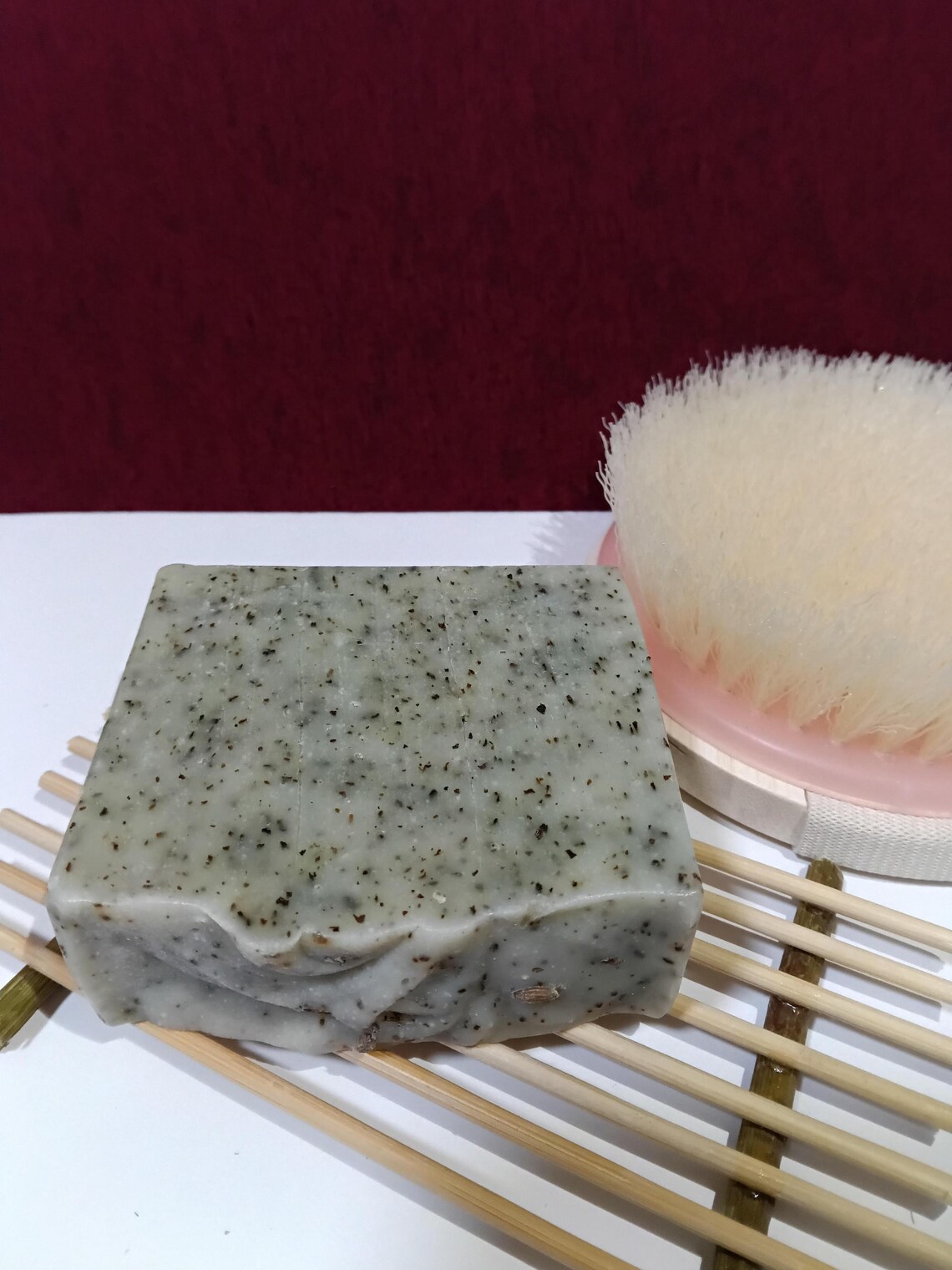 Holy Bliss Bar Soap- Cold Processed- Handmade- Holy Basil + Lavender - Etsy