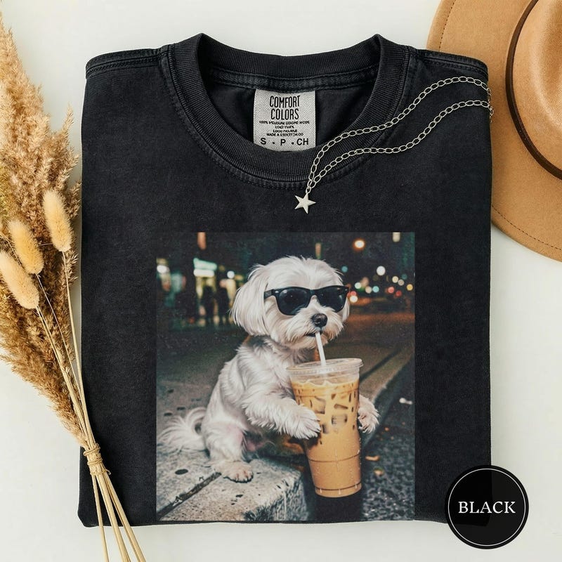 Maltese Dog in T Shirts - Etsy