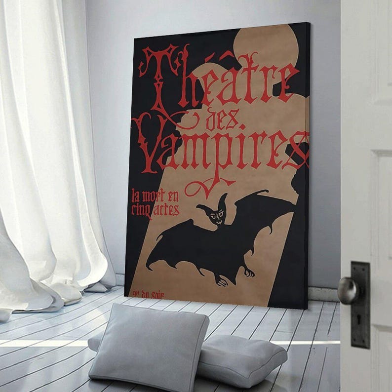 Interview With a Vampire Movie Poster Wall Art Picture Painting Poster ...