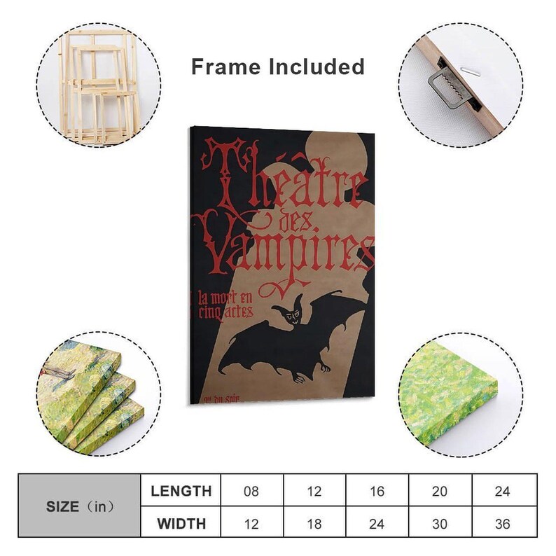 Interview With a Vampire Movie Poster Wall Art Picture Painting Poster ...