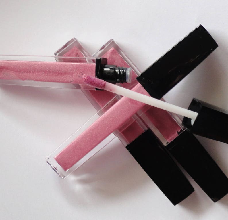 PEARLY PINK, Light Pink Lipgloss, Glossy Finish, Natural Ingredients ...