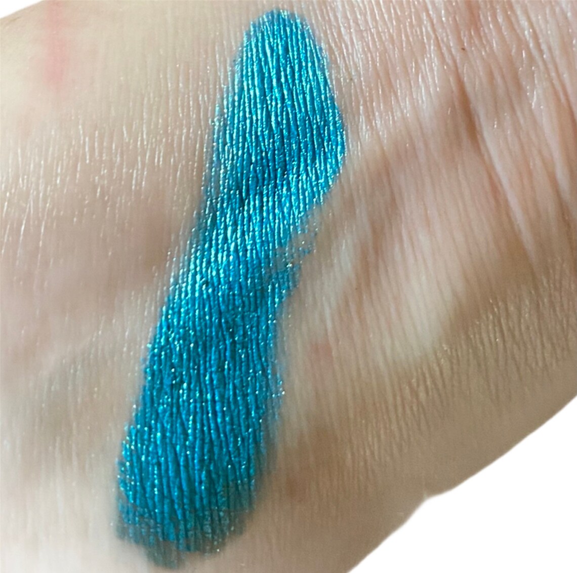 Turquoise Blue Metallic Eyeshadow Shimmer Luster Eye shadow | Etsy