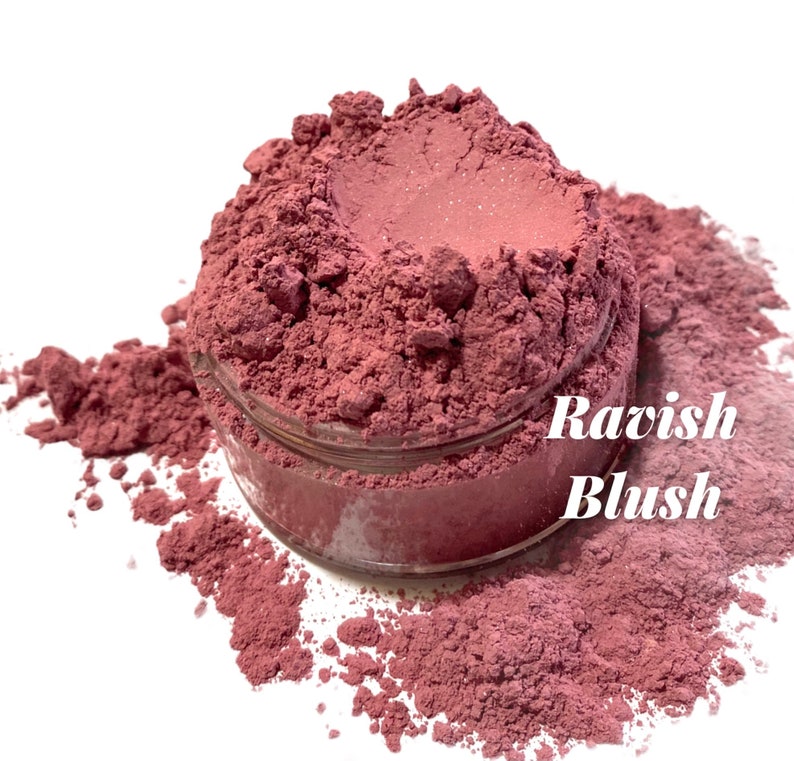 DUSTY ROSE Matte Blush Dusty Rosy Pink Silky Mineral - Etsy