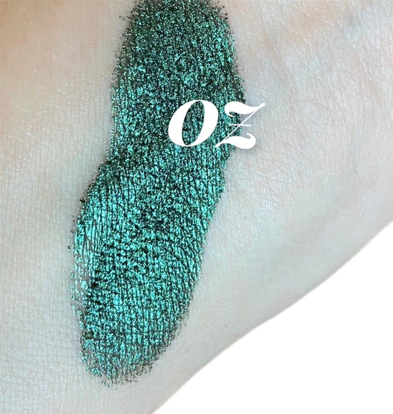 OZ Emerald Green Eyeshadow Mineral Makeup Eyeliner Smokey Eyes - Etsy