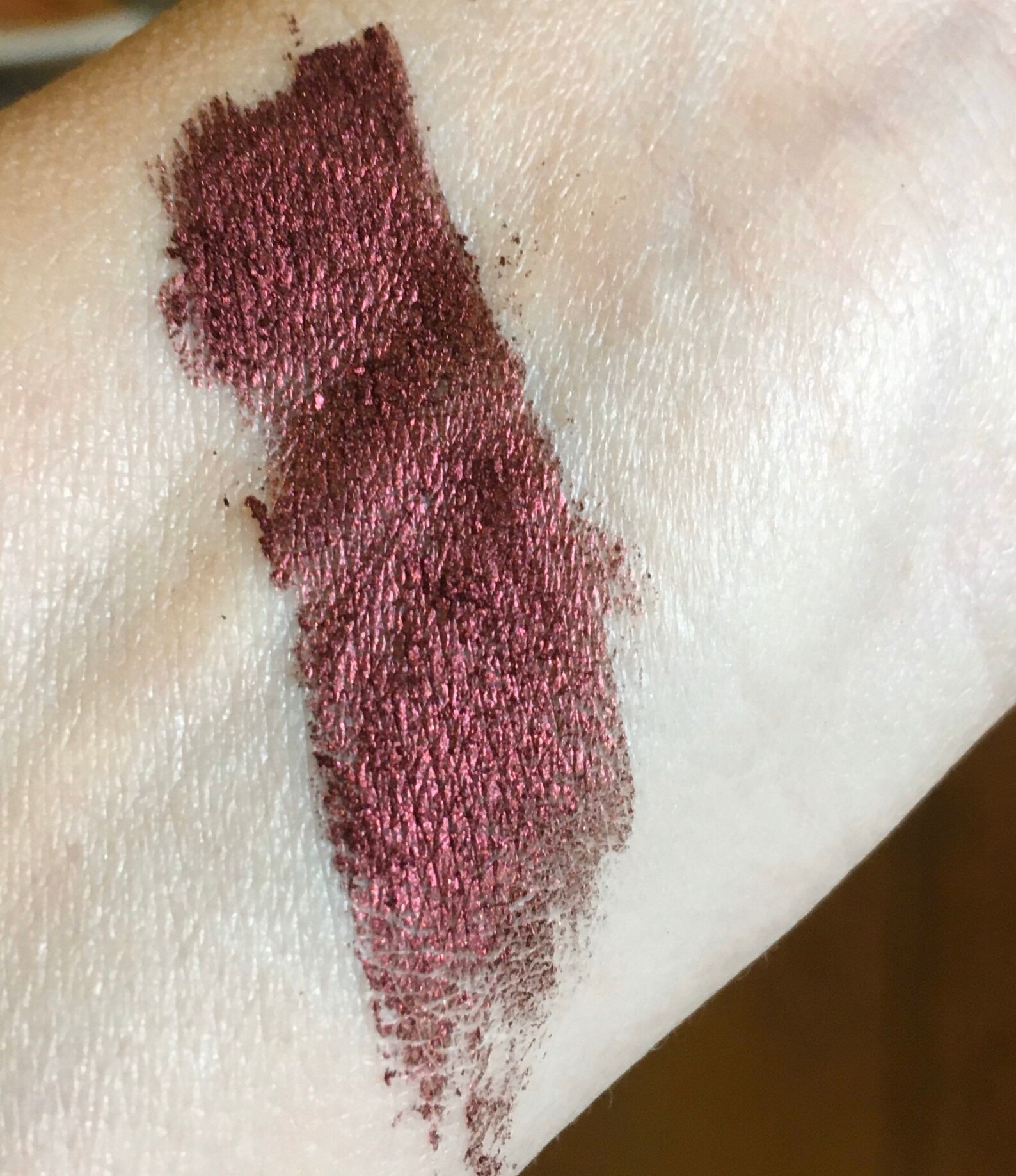 FANGBANGER Metallic Deep Red Mineral Eyeshadow Makeup - Etsy