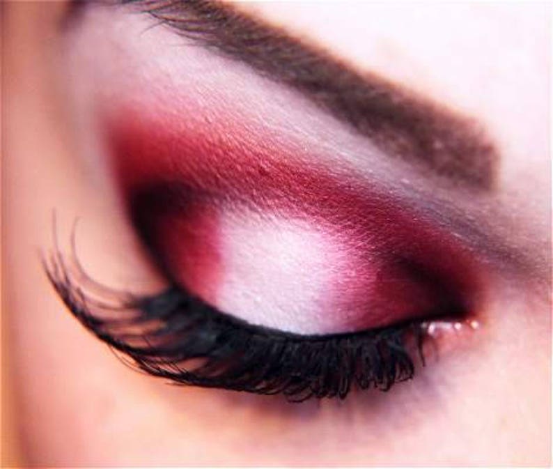 SHAMELESS, Deep Red Eyeshadow, Shimmer, Eyeliner, Metallic, Vegan ...