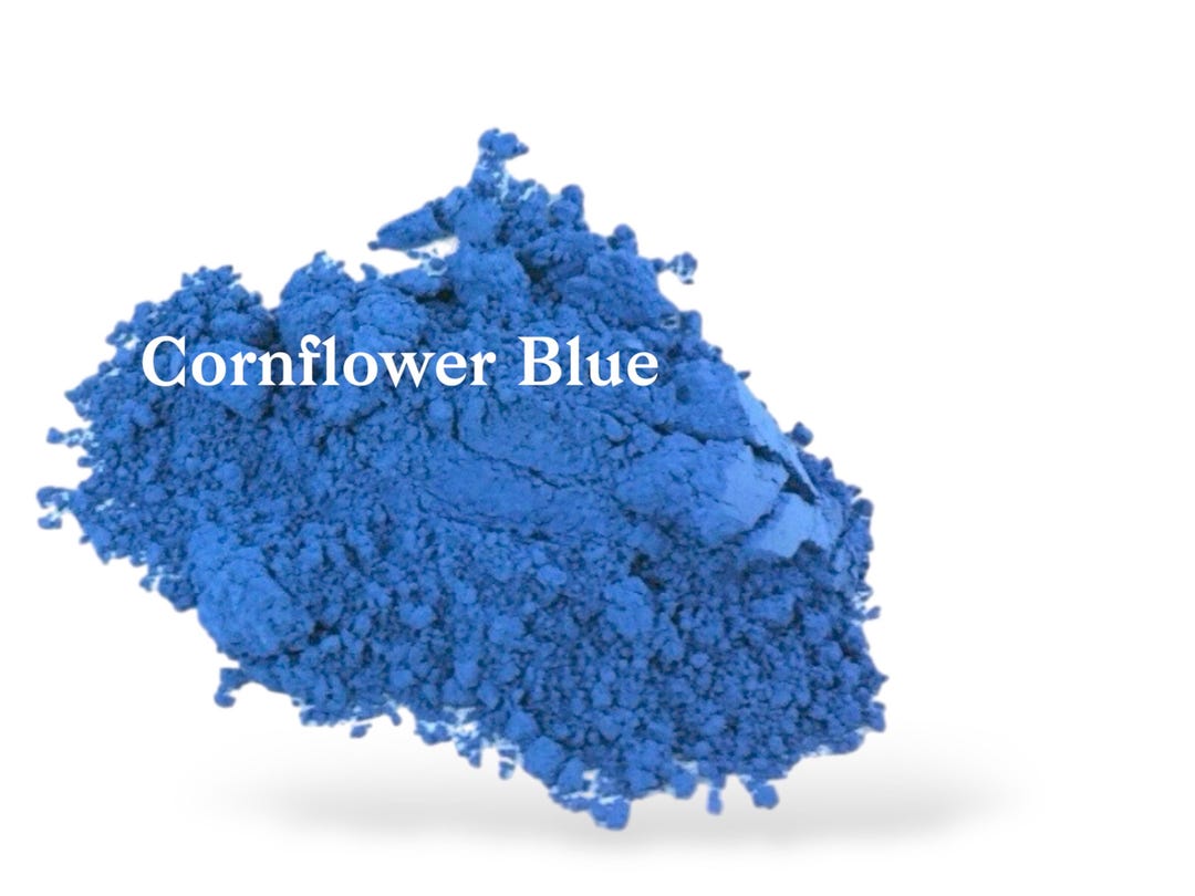 CORNFLOWER Periwinkle Blue Matte Eyeshadow, Natural Ingredients ...