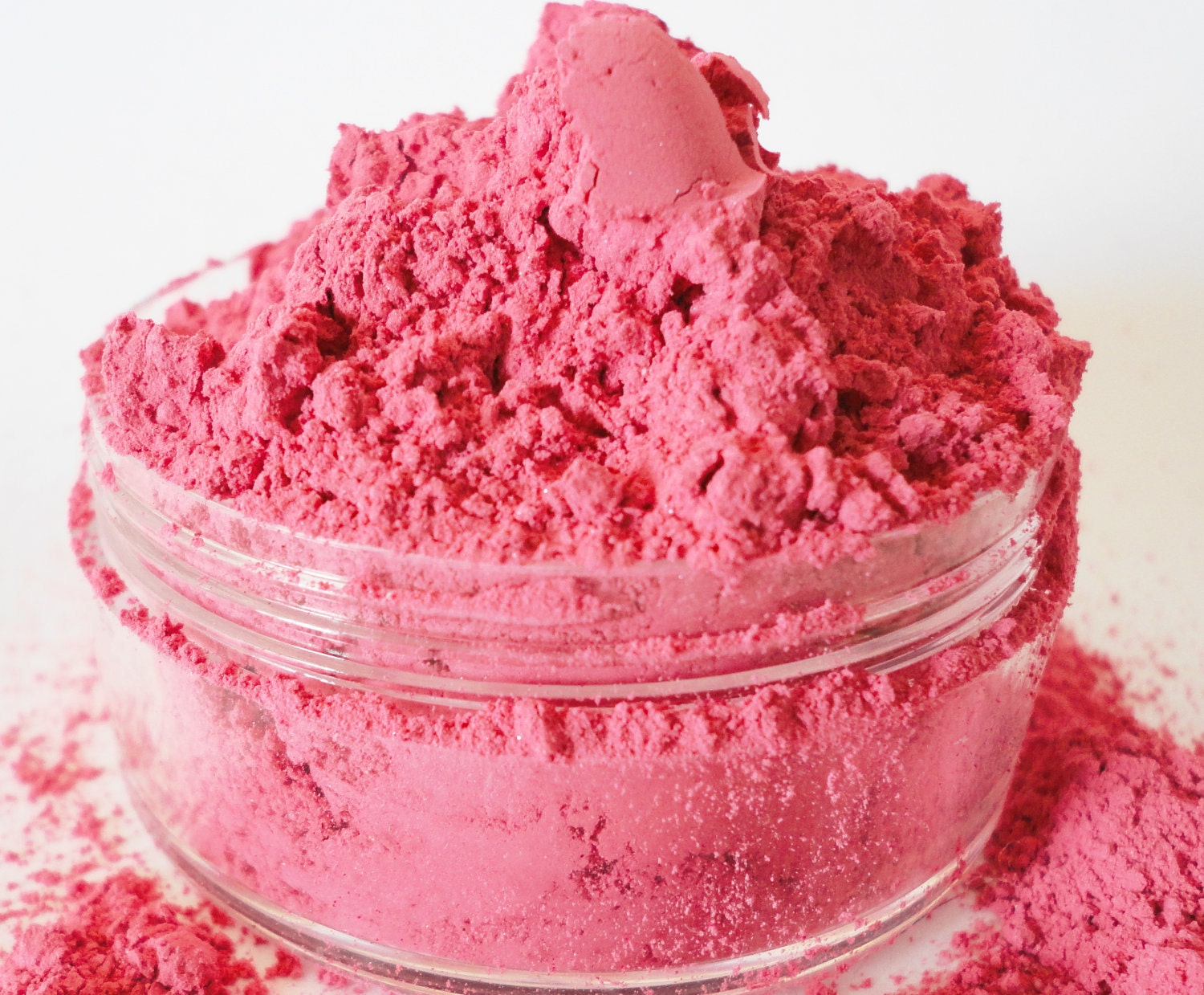 Matte Blush Rosy Pink Silky Mineral Makeup Medium Hot Pink - Etsy