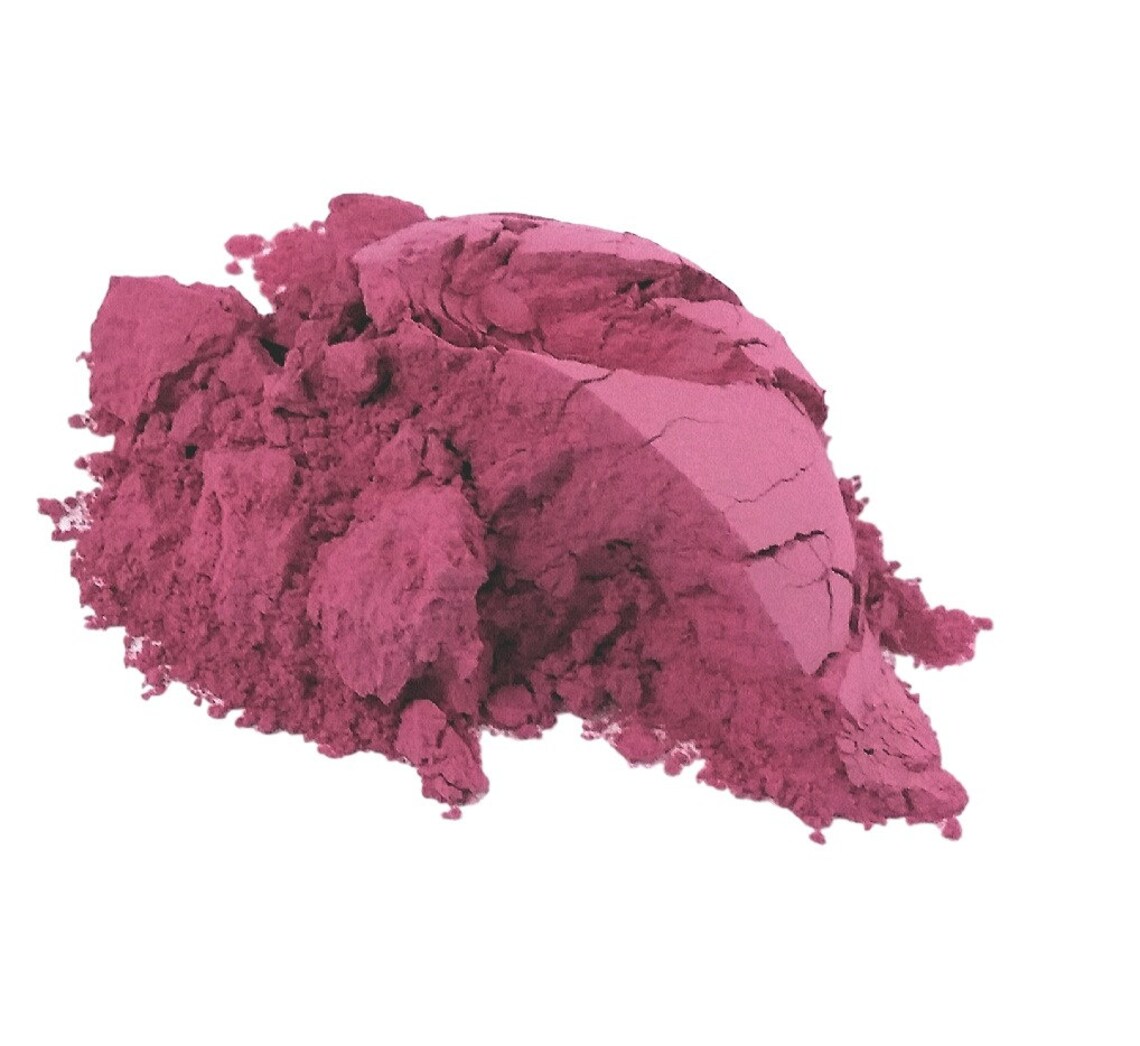 Matte Blush Rosy Pink Silky Mineral Makeup Medium Hot Pink | Etsy