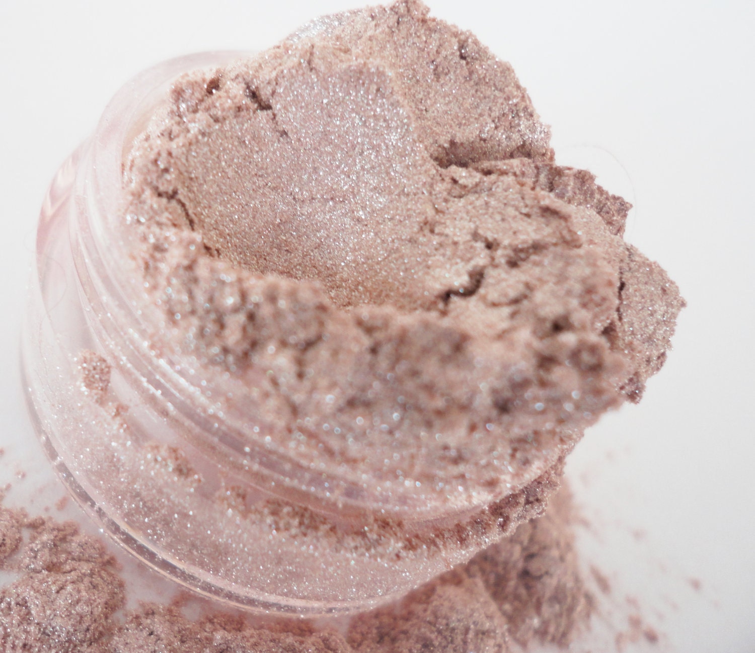 Cake Mineral Makeup Eyeshadow 5g Sifter Jar Peachy Pink Eye - Etsy
