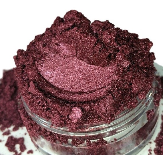 BODACIOUS METALLIC Red Eyeshadow Shimmer Raspberry Natural | Etsy