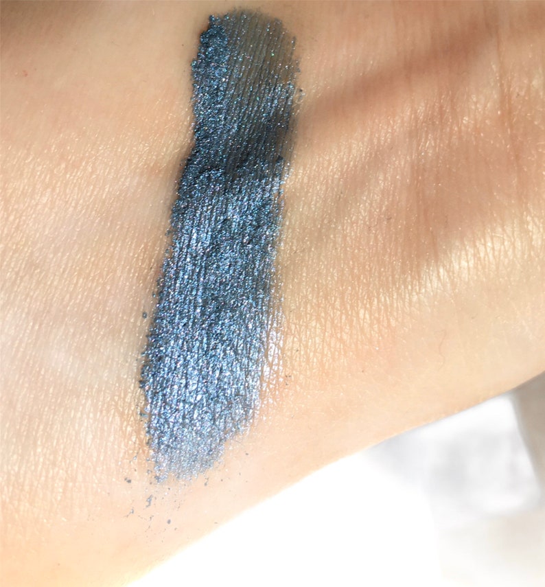 CONCRETE, Matte Dark Slate Blue Eyeshadow, Vegan, Mineral Makeup ...