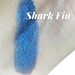 SHARK FIN Blue Metallic Shimmer Eyeshadow Navy Dark - Etsy