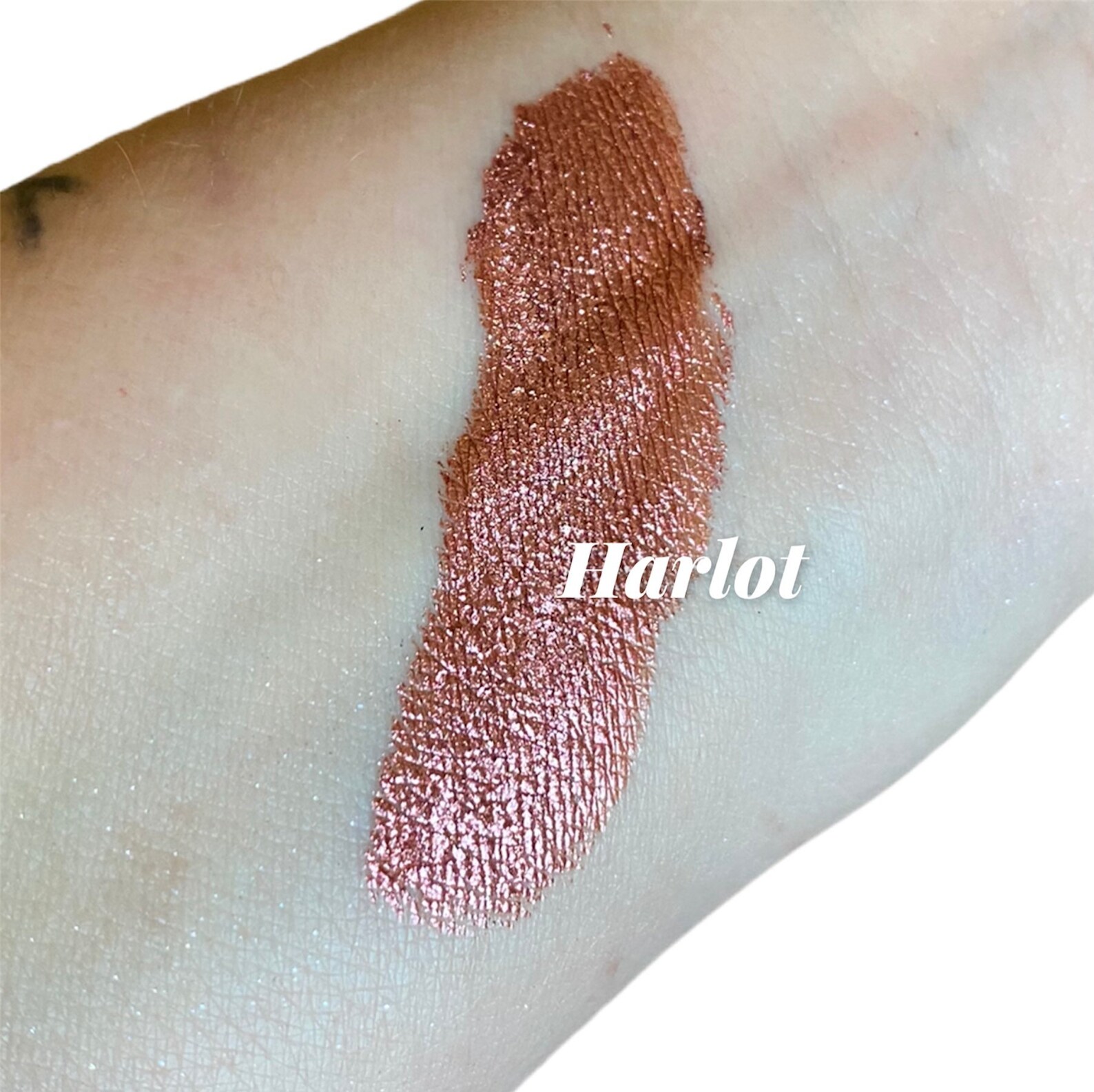 HARLOT, Red Eyeshadow, Metallic, Shimmer, Vegan, Mineral Makeup ...