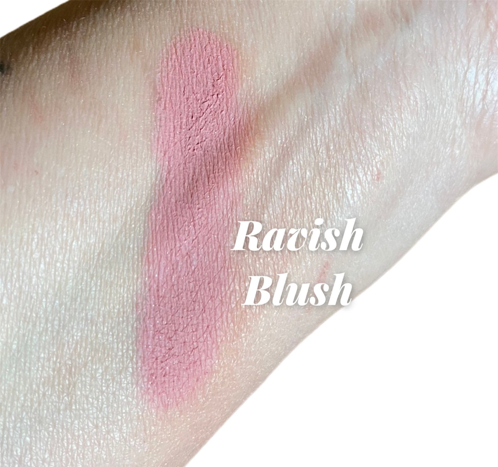 DUSTY ROSE Matte Blush Dusty Rosy Pink Silky Mineral - Etsy