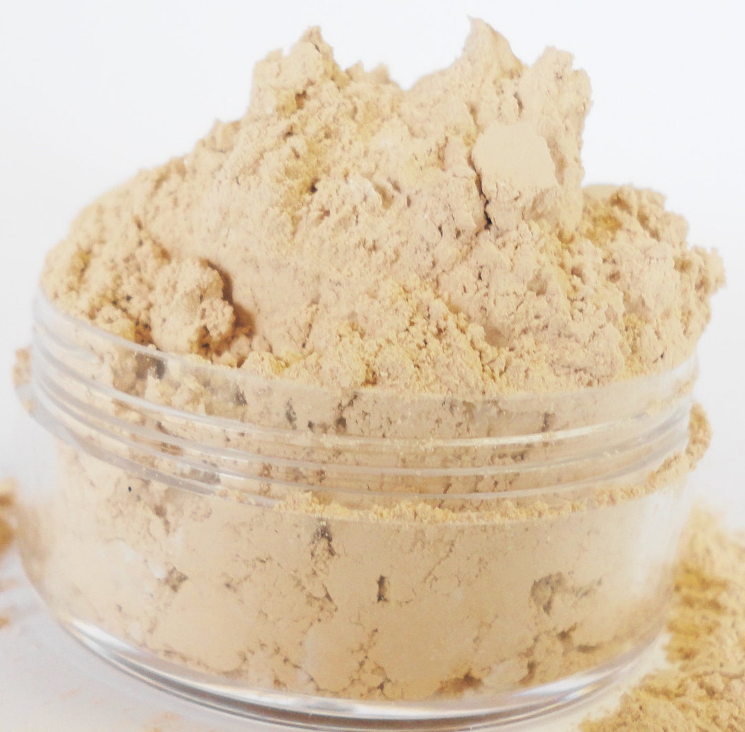 Bare Buff Mineral Powder Foundation, Natural Ingredients, Vegan, Full ...